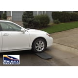 Bridjit 4-Piece Low Rubber Curb Ramp, 16 Feet Driveway Protection ...