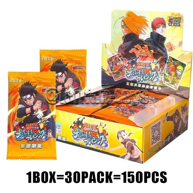 Click here for Bandai Hobby 5/25/150 Pcs Naruto Anime Cards Carto... prices