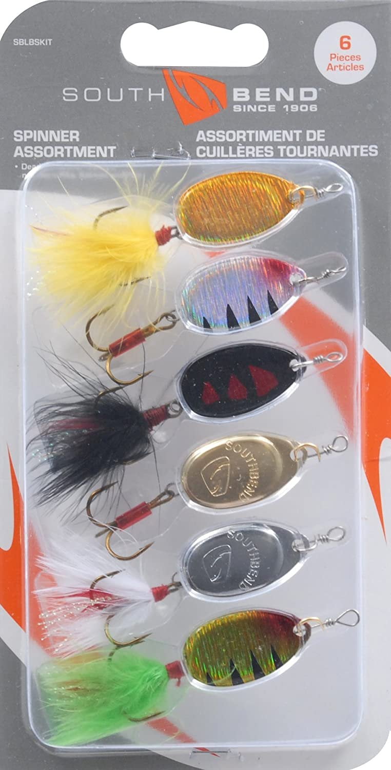 South Bend Spinner Assortment, 6-piece - Walmart.com