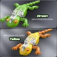 RC Wall Climbing Gecko Toy, Remote Control Crawling Lizard Robot for ...