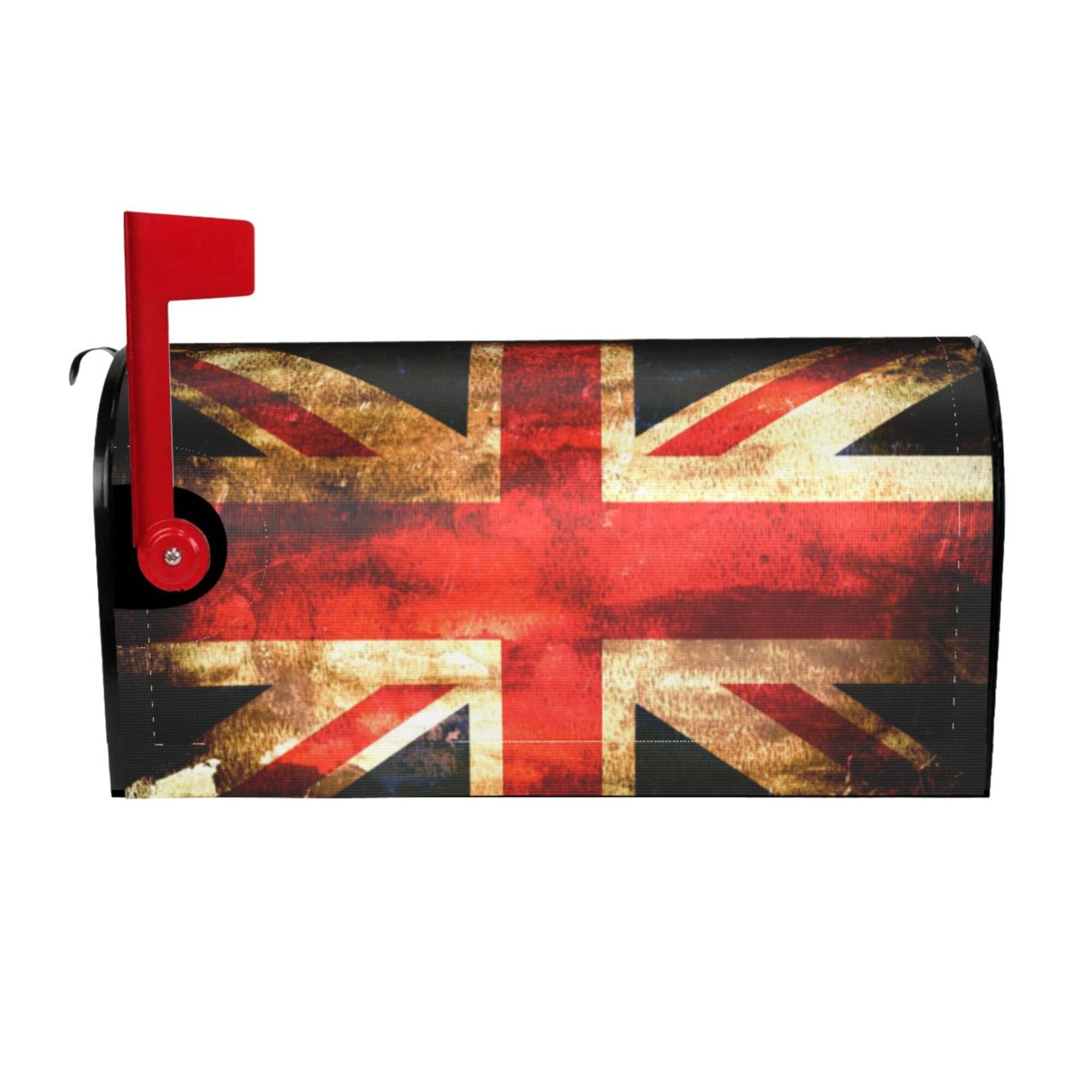 TEQUAN Banner England Flag Magnetic Mailbox Cover, Mailbox Wraps ...