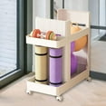 DOMELAY Yoga Mat Storage Rack Cart Home Gym Storage Rack for ...