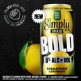 Simply Spiked Bold Signature Lemonade , 24 fl oz Aluminum Can, 8% ABV ...