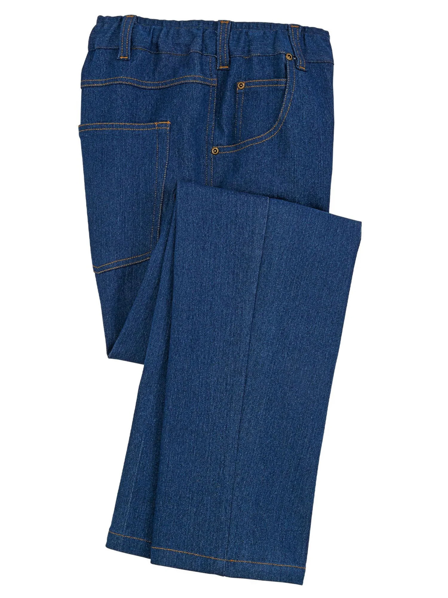 Turtle Bay New York Men's Casual Elastic Waist Denim Pull on Jeans ...