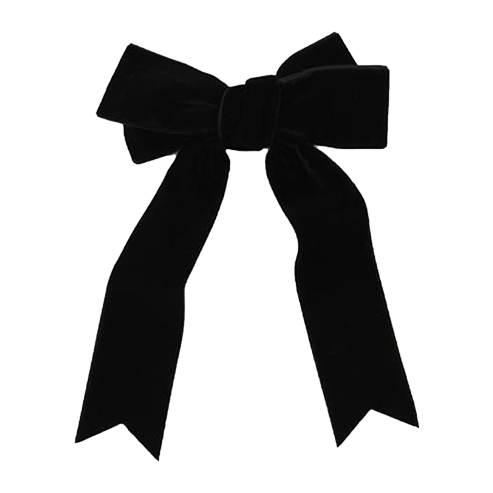 Click here for Riforla 1pc Velvet Hair Bows Hair Clip Black Red H... prices