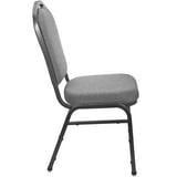 Advantage Series Premium Crown Back Stacking Banquet Chair with Fabric ...