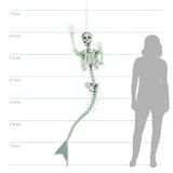 Life Size Mermaid Skeleton Halloween Decoration - Walmart.com