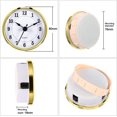 3-1/8 Inch (80 mm) Clock Insert Fit Diameter 3.0 inch (76 mm) Hole ...