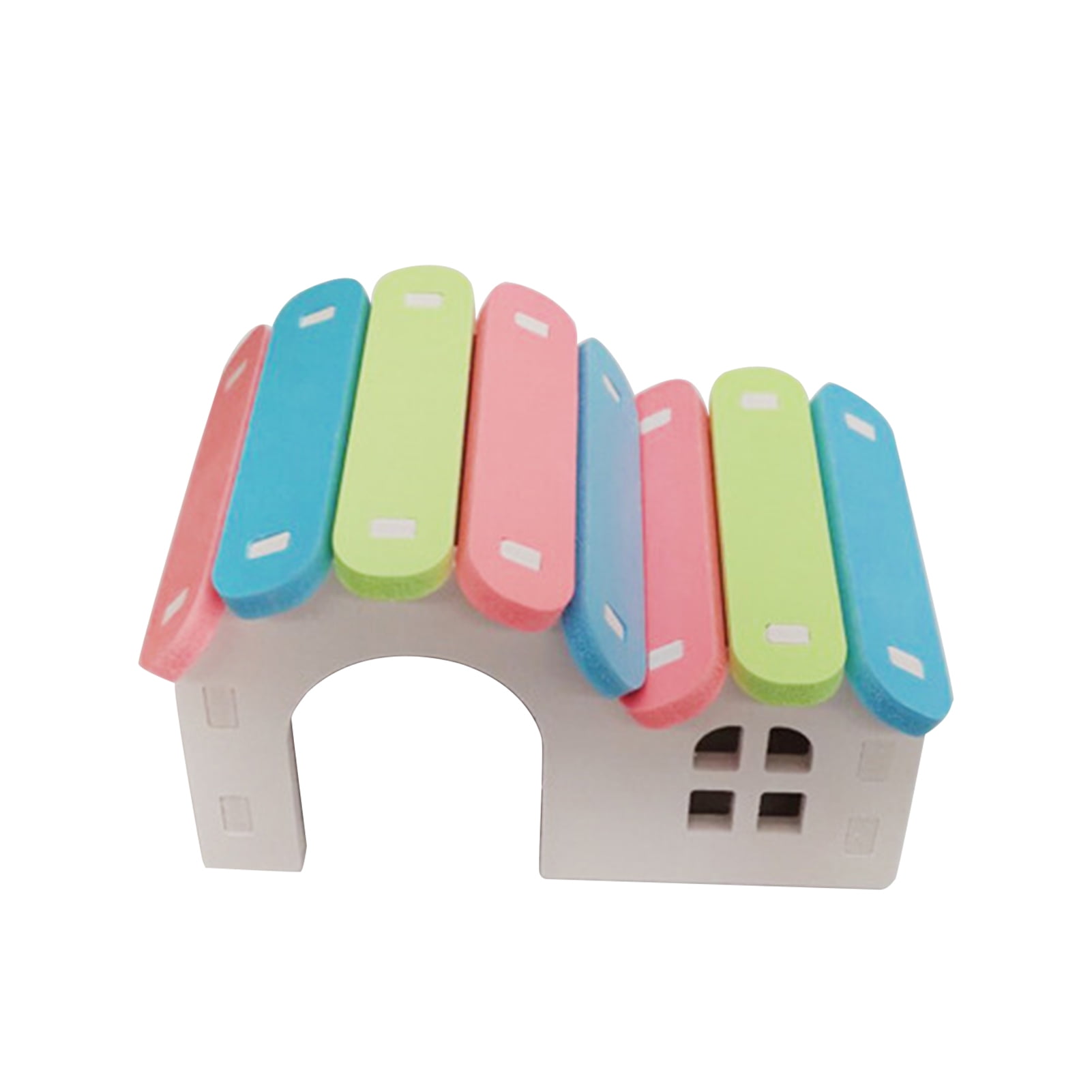 Hamster House Ventilated Design Pet Landscaping Leisure Hedgehog ...