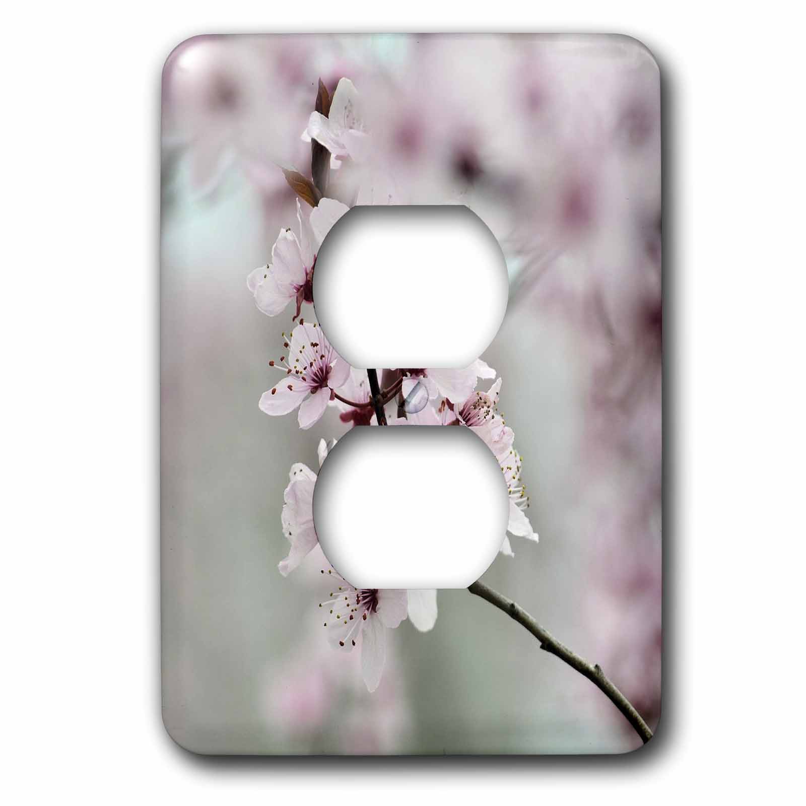 Pretty Spring- Cherry Blossom Flowers- Floral Photography 2 plug outlet ...