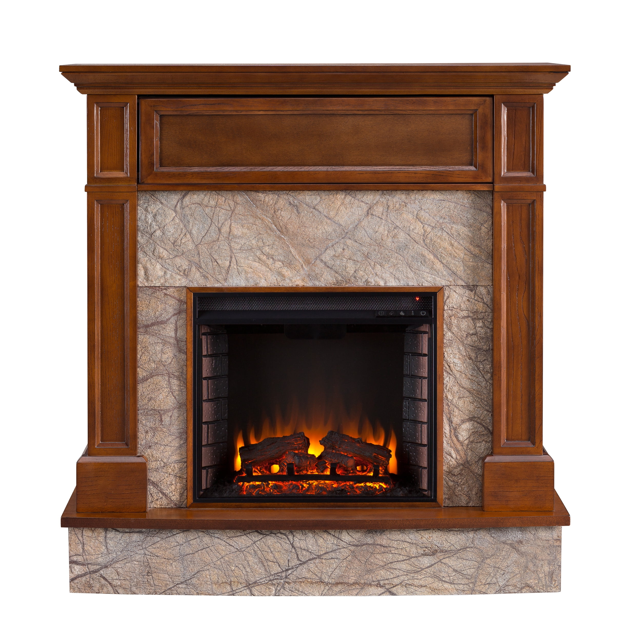 HOLDEN FAUX MARBLE MEDIA FIREPLACE---ELECTRIC---FA5123 Standard Size ...