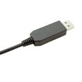 USB to 4Pin PWM 5V to 12V Line USB Sleeved Fan Power Adapter Connector ...
