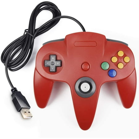 Classic USB Controller for N64 Gaming, XYCCA USB Retro N64 Gamepad ...
