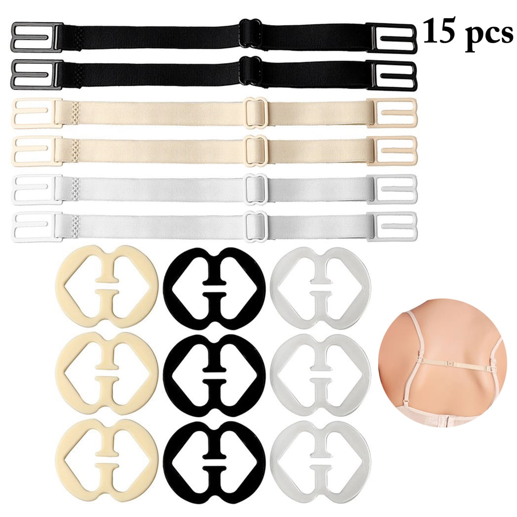 Click here for Nobrand 15pcs Bra Strap Holder Clip Non-Slip Assor... prices