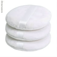 2 Pack - Round Loose Powder Puff 1 ea - Walmart.com