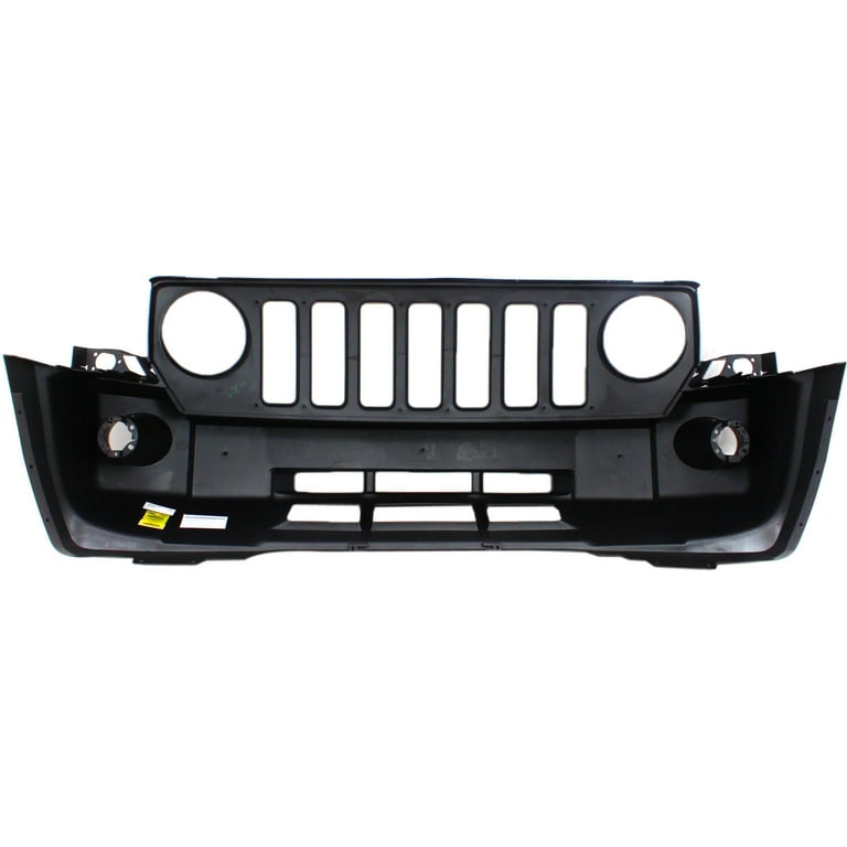 Front BUMPER COVER Compatible For JEEP PATRIOT 2007 2010 Primed with Fog Light Holes CAPA