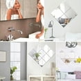 WZXPWT 12Pcs Acrylic Mirror Tiles, Self-Adhesive Reflective Wall ...