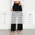 Ailaofu Women's Summer Wrap Front Wide Leg Pants High Waist Tie Side ...