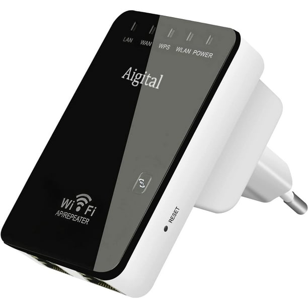 WiFi Repeater WiFi Amplifier 300Mbps 2.4GHz, Mini WiFi Extender, WiFi ...