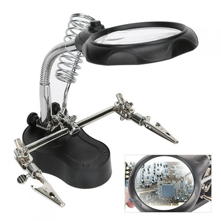 Simple Operation Repairing Tool, Magnifier Soldering Station, With LED ...