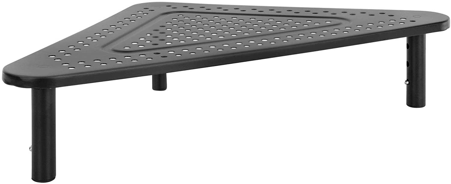 Mount-It! Corner Monitor Stand Riser | Triangle Computer Monitor Stand ...