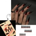 Tips Nails Coffin Clear Extra Long Nail Tips Nail Extension Fiberglass