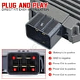 Voltage Regulator Rectifier Compatible with Honda TRX350TM Rancher 2000 ...