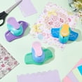 3Pcs 3 Styles Mini Plastic Craft Punch for Scrapbooking & Paper Crafts ...