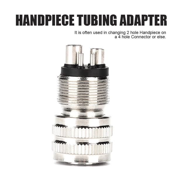 Handpiece Tubing Adapter,4 To 2 Hole High Speed Handpiece Tubing ...