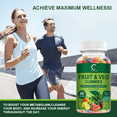 GPGP Organic Mixed-Flavor Fruit & Veg Gummies, Digestive Health ...