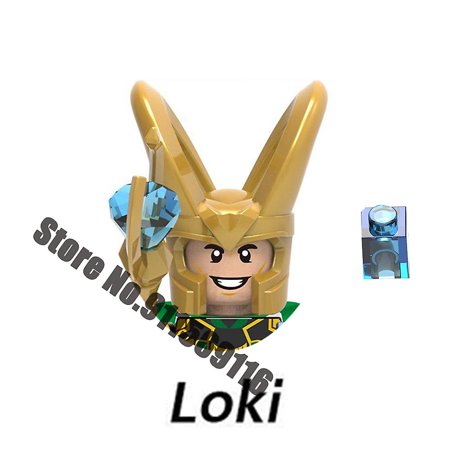 Disney Superhero Moon Knight Loki Sylvie Building Block Layla Khonsu ...