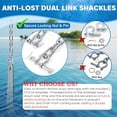 316 Stainless Steel Anchor Chain, Marine Grade Boat Anchor Chain Kit ...