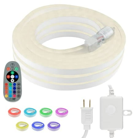 UltraPro Escape 24ft Color Changing LED Strip Lights, Indoor/Outdoor ...