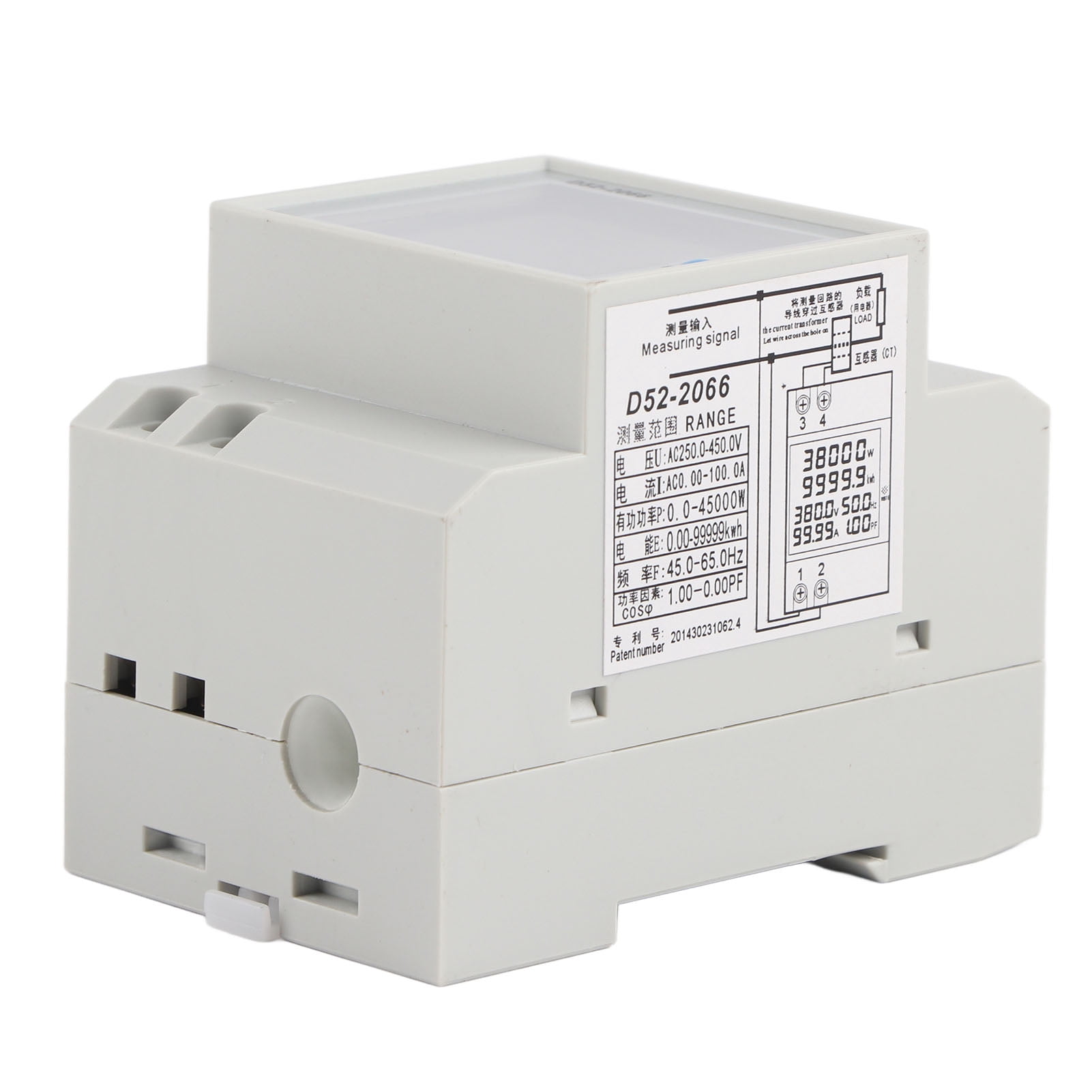 Accesorios eléctricos, monitor de potencia multifunción de corriente de ...