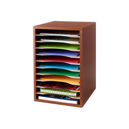 Safco - Sorter - 11 compartments - cherry | Walmart Canada