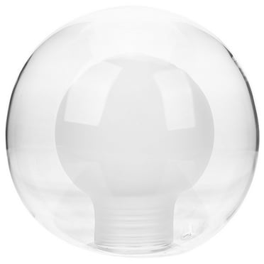 "GoldSwift Amber Bubble Round Glass Lamp Shade, 3 Pack, 5.9""W x 5""H ...