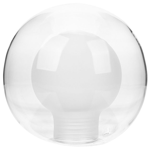 "GoldSwift Amber Bubble Round Glass Lamp Shade, 3 Pack, 5.9""W x 5""H ...