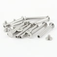 Uxcell 5mmx35mm Nickel Plated Binding Chicago Screw Post for Album ...