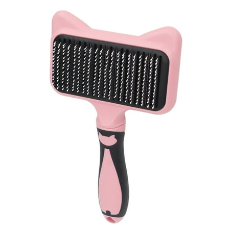 Cat Slicker Brush, Self Cleaning Portable Cat Grooming Brush For Cat ...