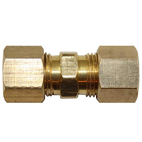 AGS FLRL050 Fuel Line Compression Union Fitting - Walmart.com