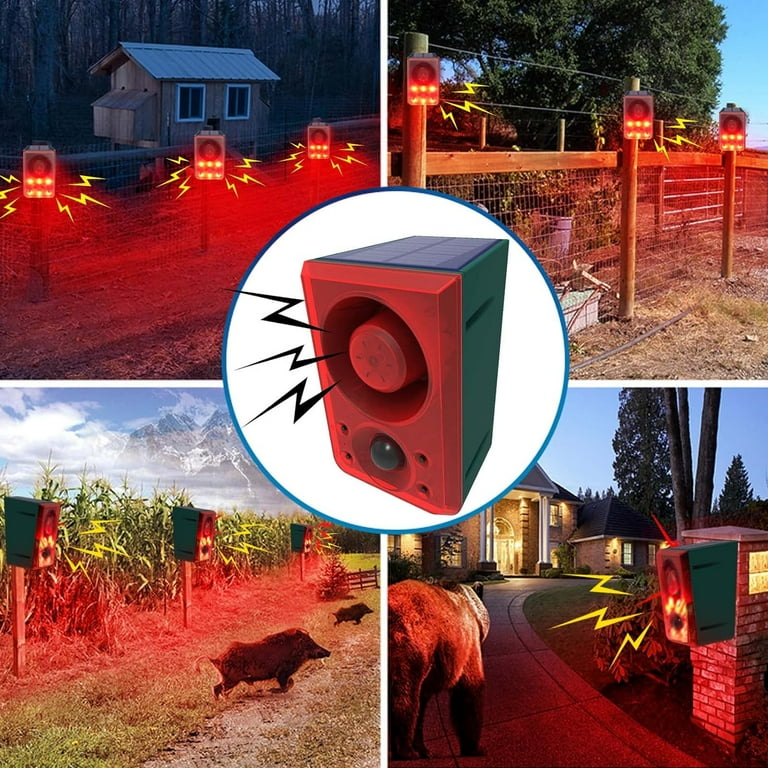 Outdoor Motion Sensor Barking Dog Barking Alarm Motion Detector