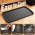 Boot Trays Heavy Duty Rubber Mat with Lip, Waterproof Shoe Mat Tray for ...