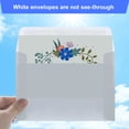 30 Pack Blank Greeting Cards and Envelopes 4x6 White for All Occasions ...