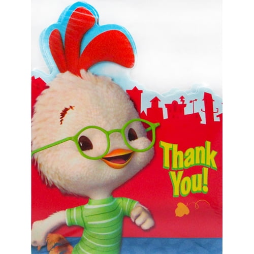 Chicken Thank You Cards