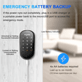 Hugolog Smart Lock ,Touchscreen Deadbolt, Remote Wireless Control ...