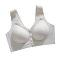 Abtuhar Women Solid Color Adjustable Strap Front Closure Lift Bras ...