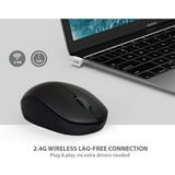 IDOLCO Wireless Mouse Portable Mobile Mouse with Nano USB Receiver, 2 ...