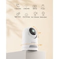 TMEZON 3MP Wireless IP Security Camera, 2K HD 360°, Night Motion ...