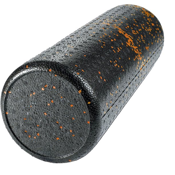Day1Fitness High Density Muscle Foam Rollers - Speckled Orange, 18 In ...