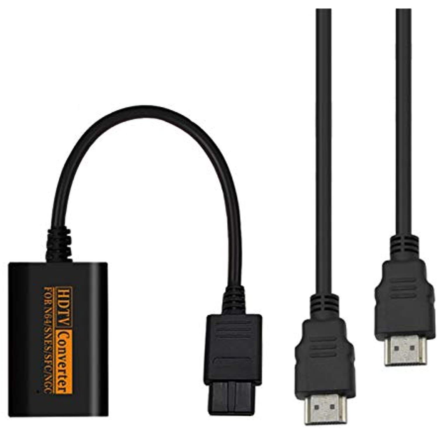 BAIHUAXIN 720P HDMI Converter Adapter for N64 SNES NGC SFC to HDTV ...